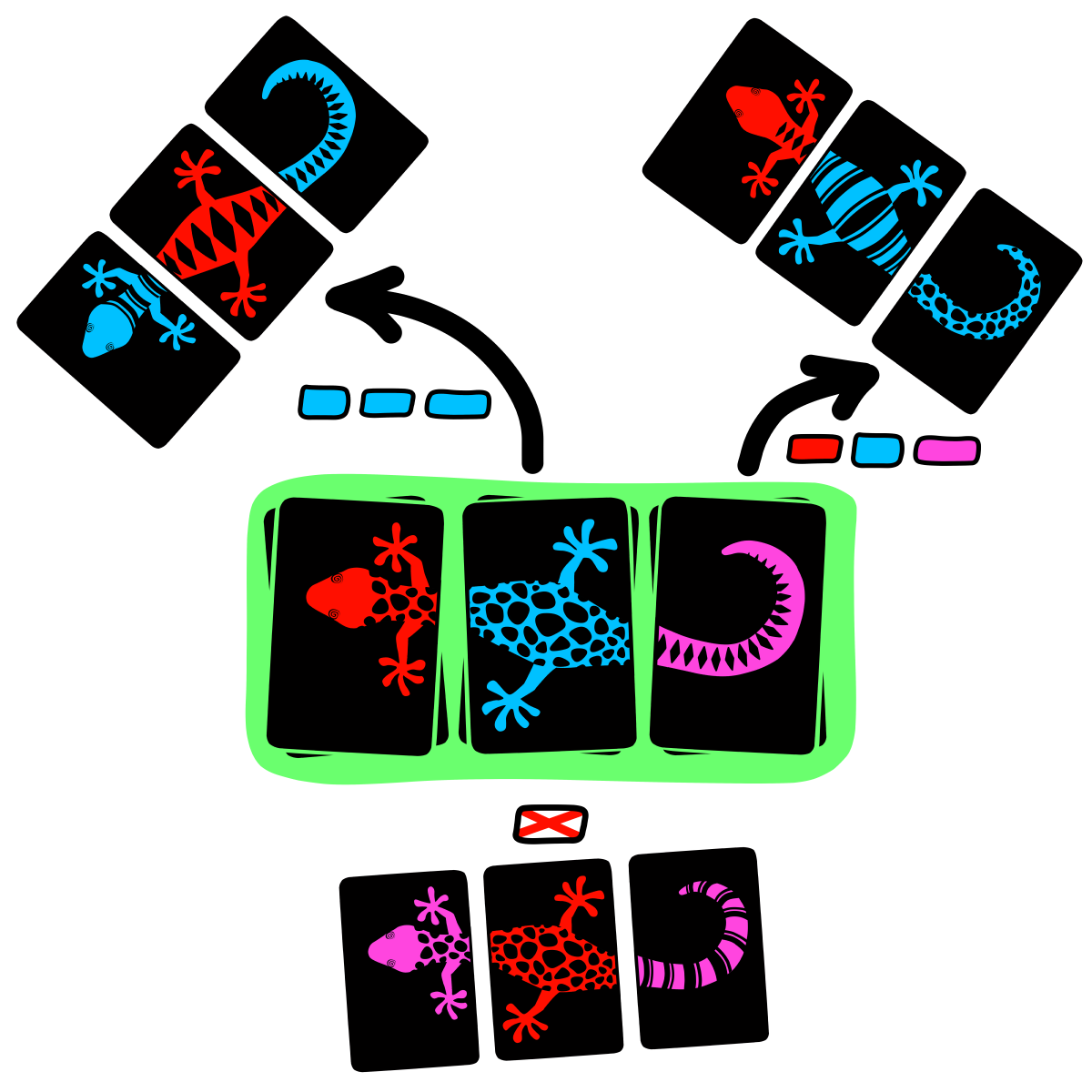 Grab 'n Stack-it - Dizzy Lizzy